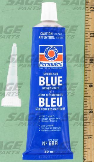 Sage Parts Plus. SILICONE, 3 OZ TUBE ULTRA BLUE RTV 77BR