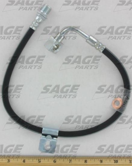 Sage Parts Plus. HOSE, BRAKE RH FRONT RH REAR