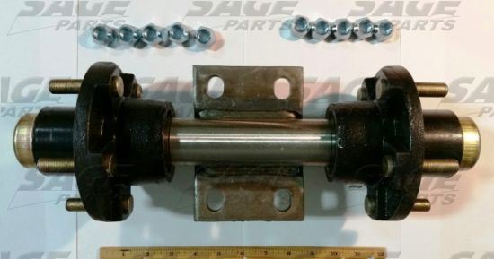 Sage Parts Plus. AXLE, REAR W/ HUBS