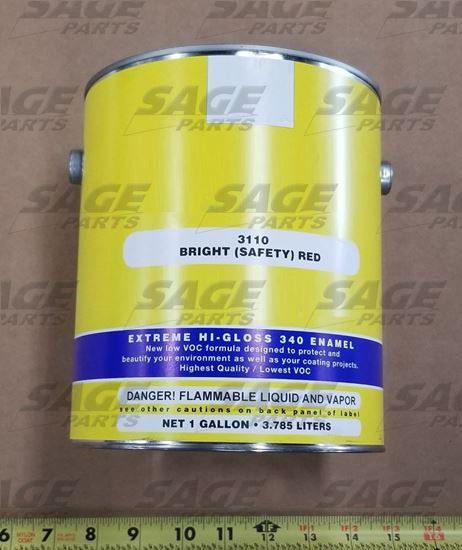 Sage Parts Plus. PAINT, BRIGHT SAFETY RED